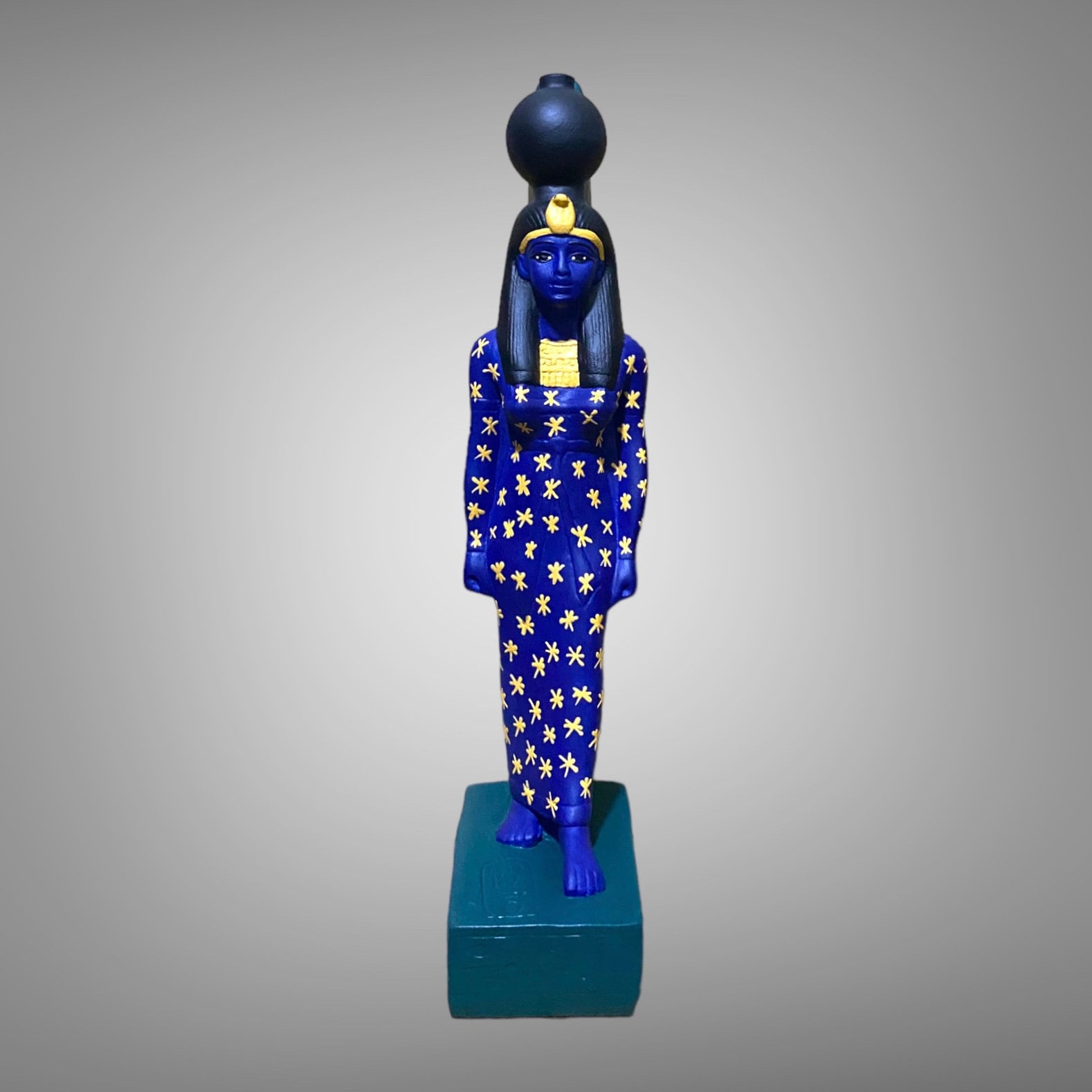 Egyptian Goddess Nut Statue – Handmade Ancient Egyptian Sky Goddess ...