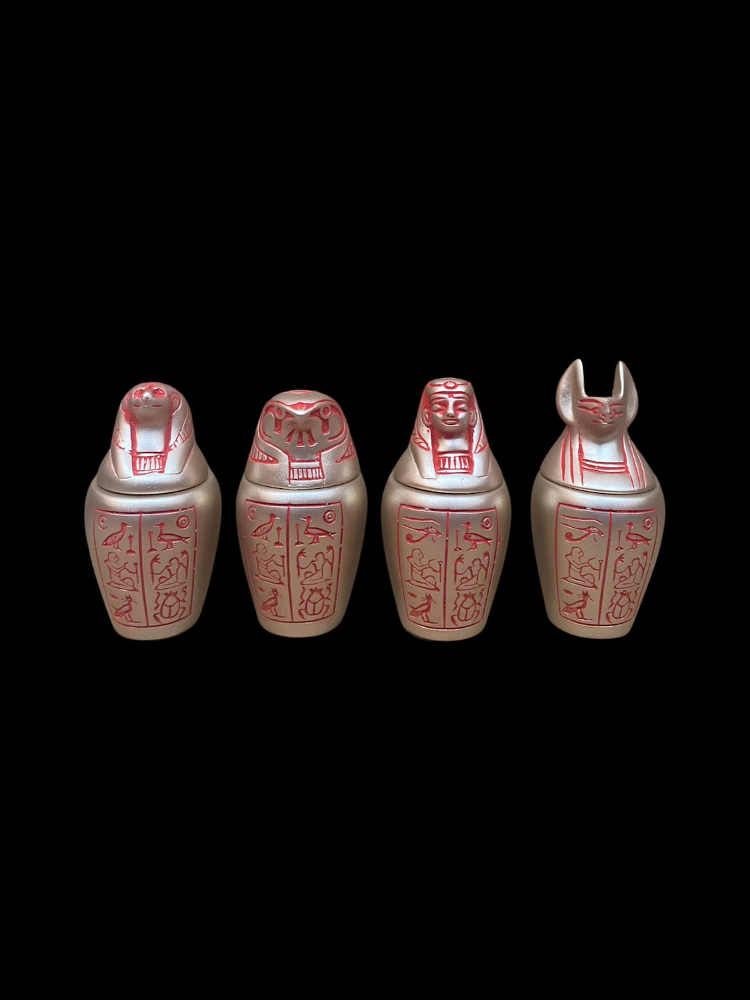 Unique Handmade Canopy Jars Set by Me. New Colour. - Etsy