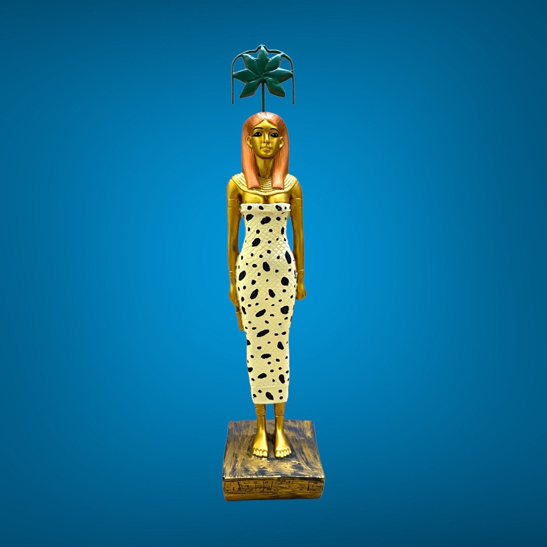 Gorgeous Seshat Statue, a Unique Piece of Art, Handmade, Excellent ...