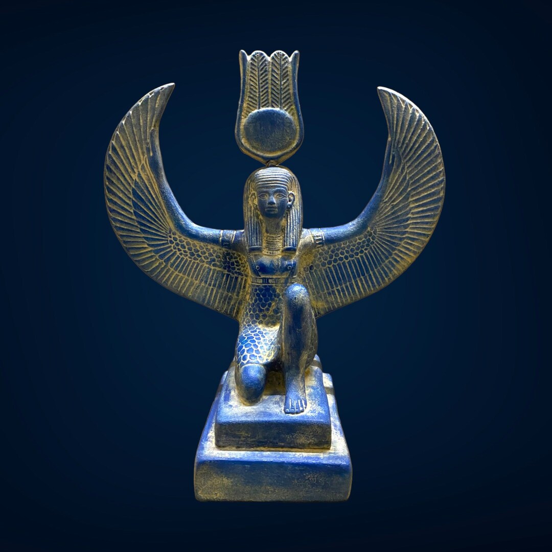 A Wonderful and Unique Handmade Statue of Isis, Old Style - Etsy