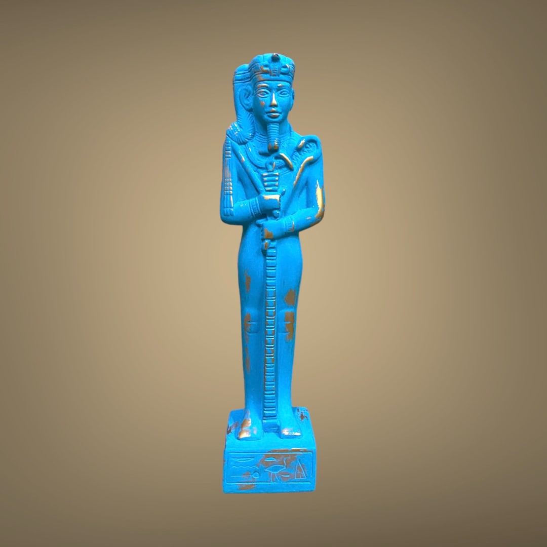 A Wonderful Statue of Khonsu Mento With Distinctive Handmade Colors - Etsy