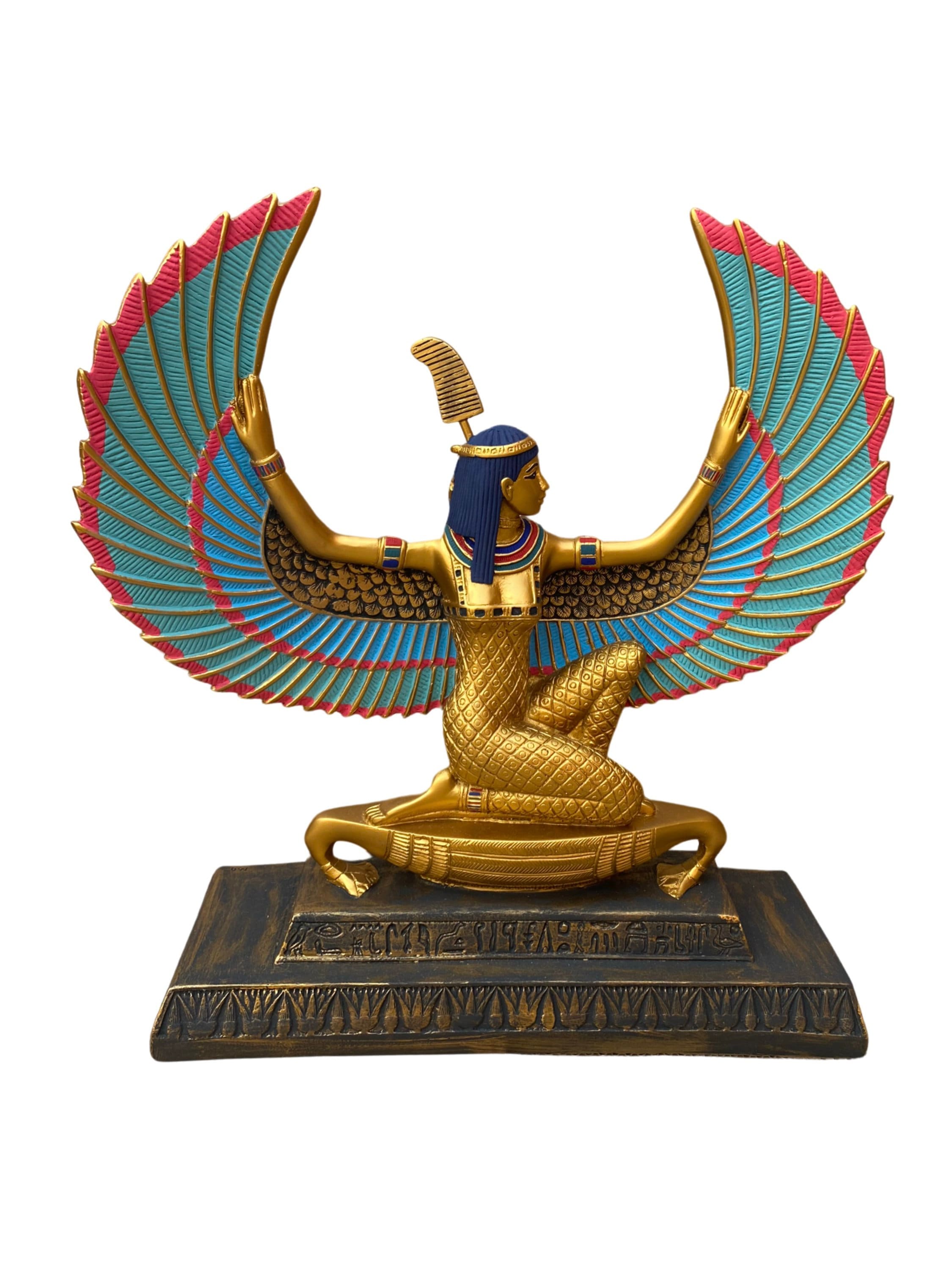A Wonderful and Unique Statue of Maat, Handmade by Me, Great Colors ...