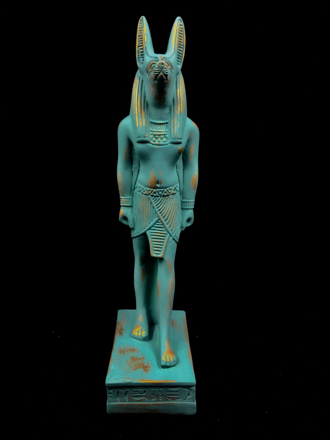 Anubis Standing Statue Handmade Made in Egypt - Etsy