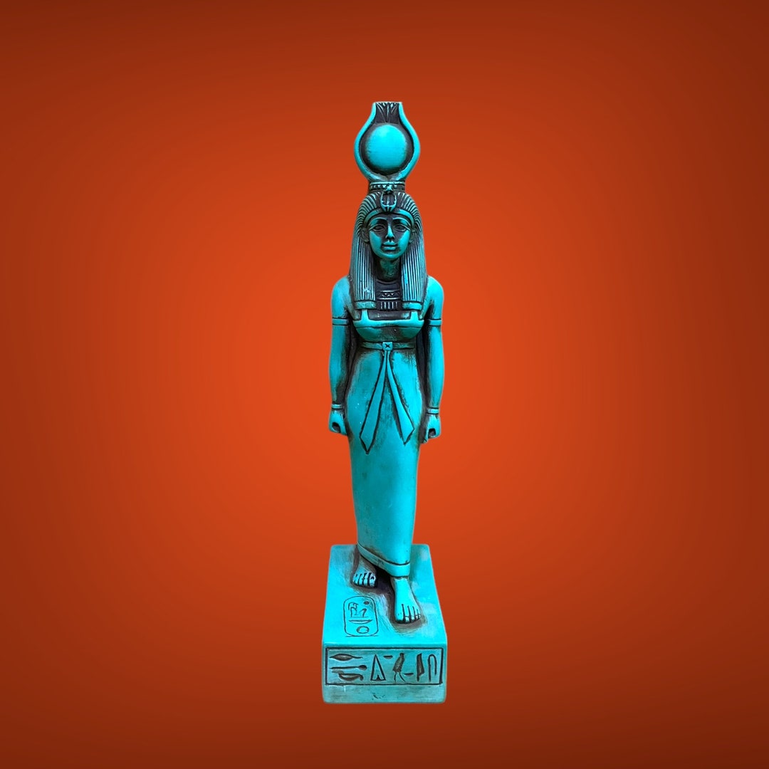 Isis Statue is Very Beautiful, Color Mixed With Handmade Artificial ...