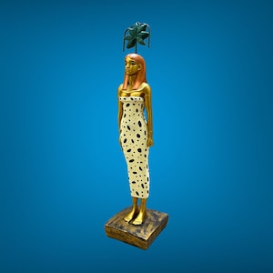 Gorgeous Seshat Statue, a Unique Piece of Art, Handmade, Excellent ...