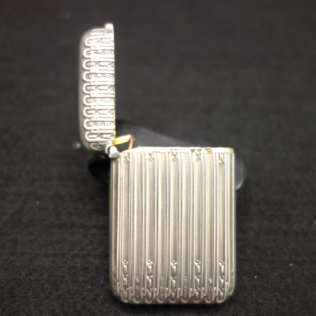 Charles Murat - Rare French Silver Vesta Case - Art Nouveau - Etsy