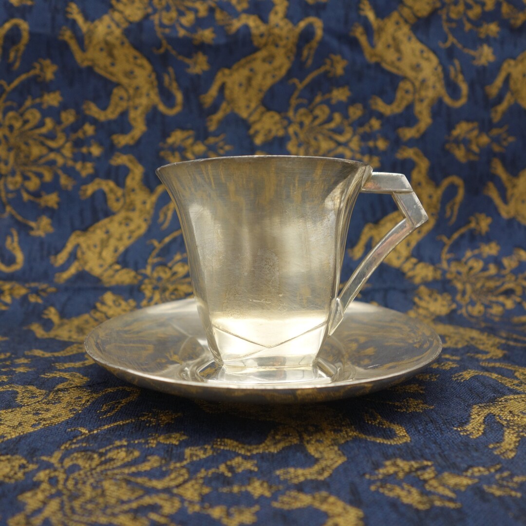 Suë & Mare 'chevrons' Coffee Cup and Saucer Art - Etsy