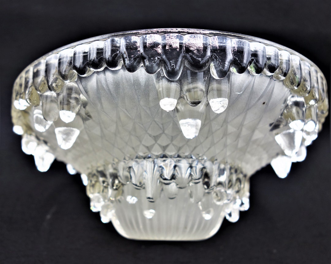 EZAN Lamp Shade Jean Gauthier Dripping Icicles Art Deco - Etsy