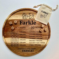 10000 Farkle Game Board - Etsy