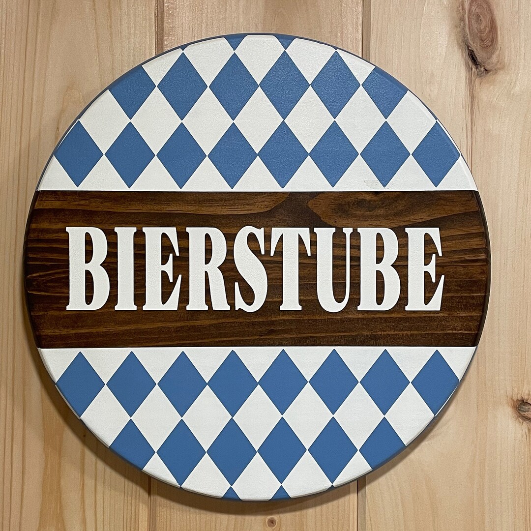 Custom Bavarian Theme Sign German Pub Sign Bierstube Sign - Etsy