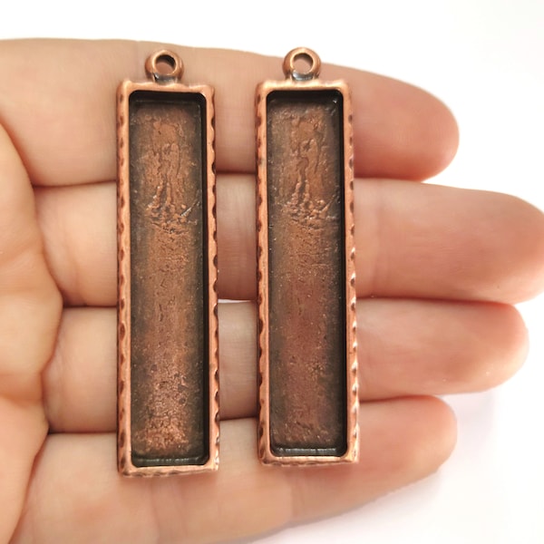 Antique Copper Bezel - Etsy
