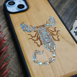 Desert Spirit: the Tribal Scorpion, Hand-inlaid Wood & Mother of Pearl ...
