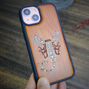 Desert Spirit: the Tribal Scorpion, Hand-inlaid Wood & Mother of Pearl ...