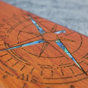 Voyage Uncharted: the Incomplete Compass Wooden - Etsy