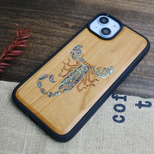 Desert Spirit: the Tribal Scorpion, Hand-inlaid Wood & Mother of Pearl ...