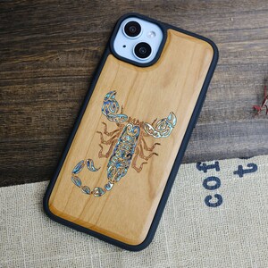 Desert Spirit: the Tribal Scorpion, Hand-inlaid Wood & Mother of Pearl ...