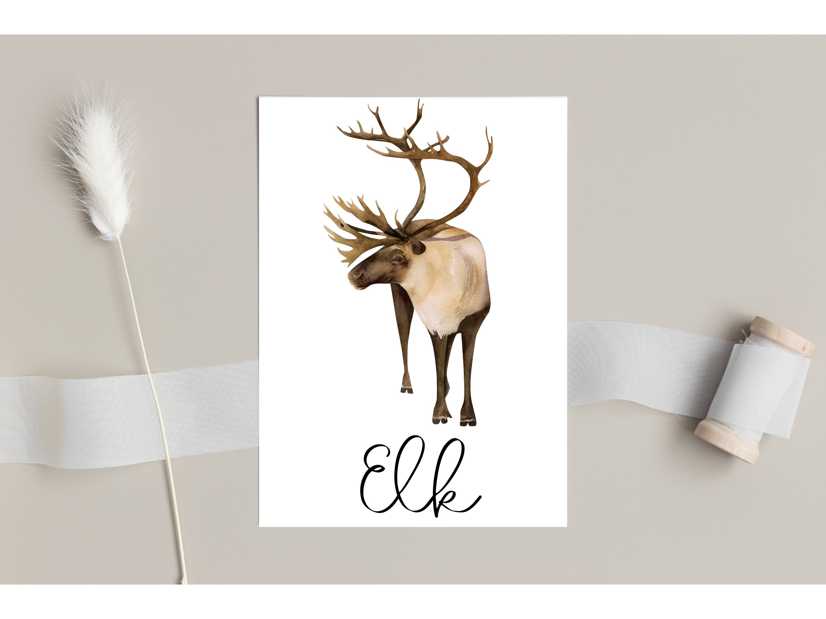 Wildlife Inspired Table Numbers, Wedding Table Number, Party Table ...
