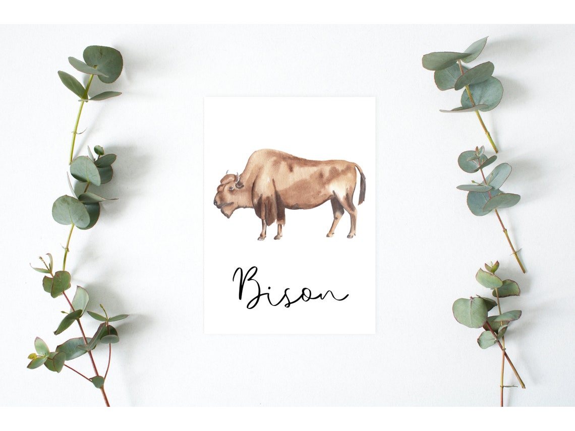 Wildlife Inspired Table Numbers, Wedding Table Number, Party Table ...