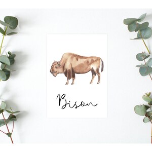 Wildlife Inspired Table Numbers, Wedding Table Number, Party Table ...