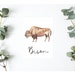 Wildlife Inspired Table Numbers, Wedding Table Number, Party Table ...
