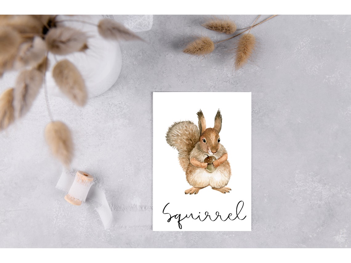 Wildlife Inspired Table Numbers, Wedding Table Number, Party Table ...
