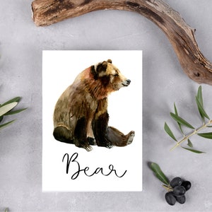 Wildlife Inspired Table Numbers, Wedding Table Number, Party Table ...