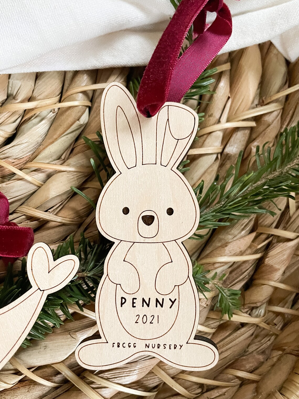 Etichette regalo con animali del bosco incisi / Bambini Rustico Ricordo ...