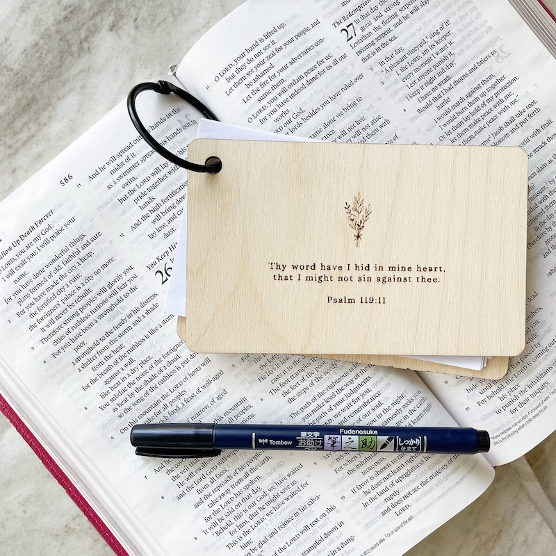 Scripture Memory - Etsy
