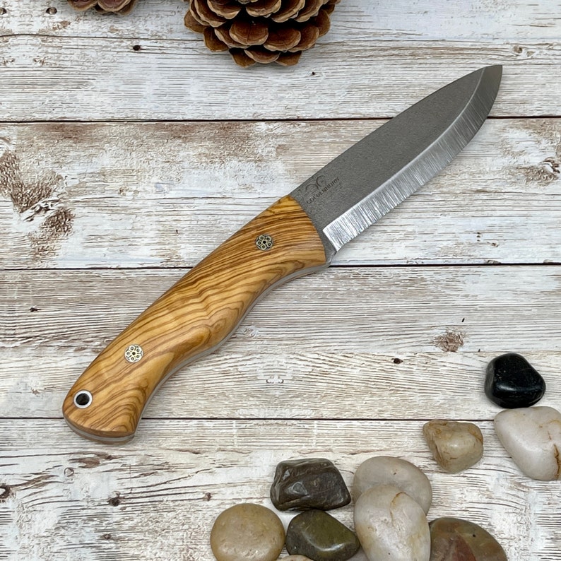 Bushcraft Messer Outdoor Kochen Damastmesser Jagdmesser | Etsy