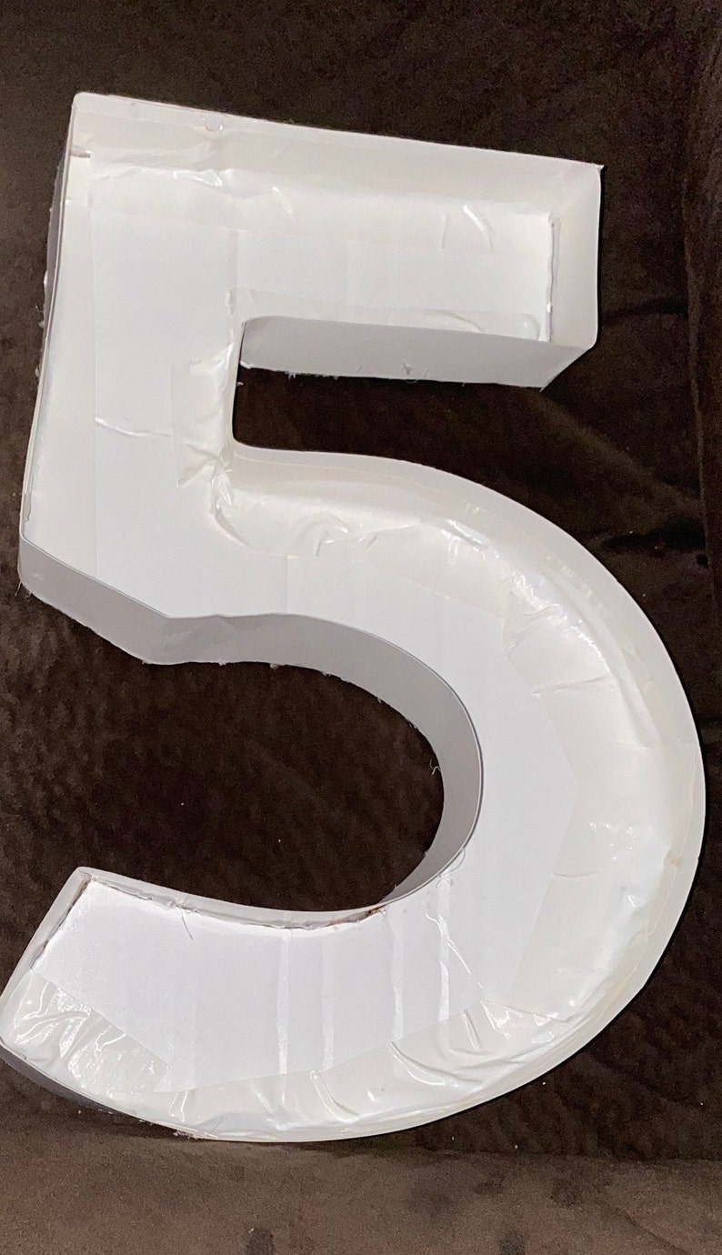 Fillable Handmade Boxes Numbers & Letters | Etsy