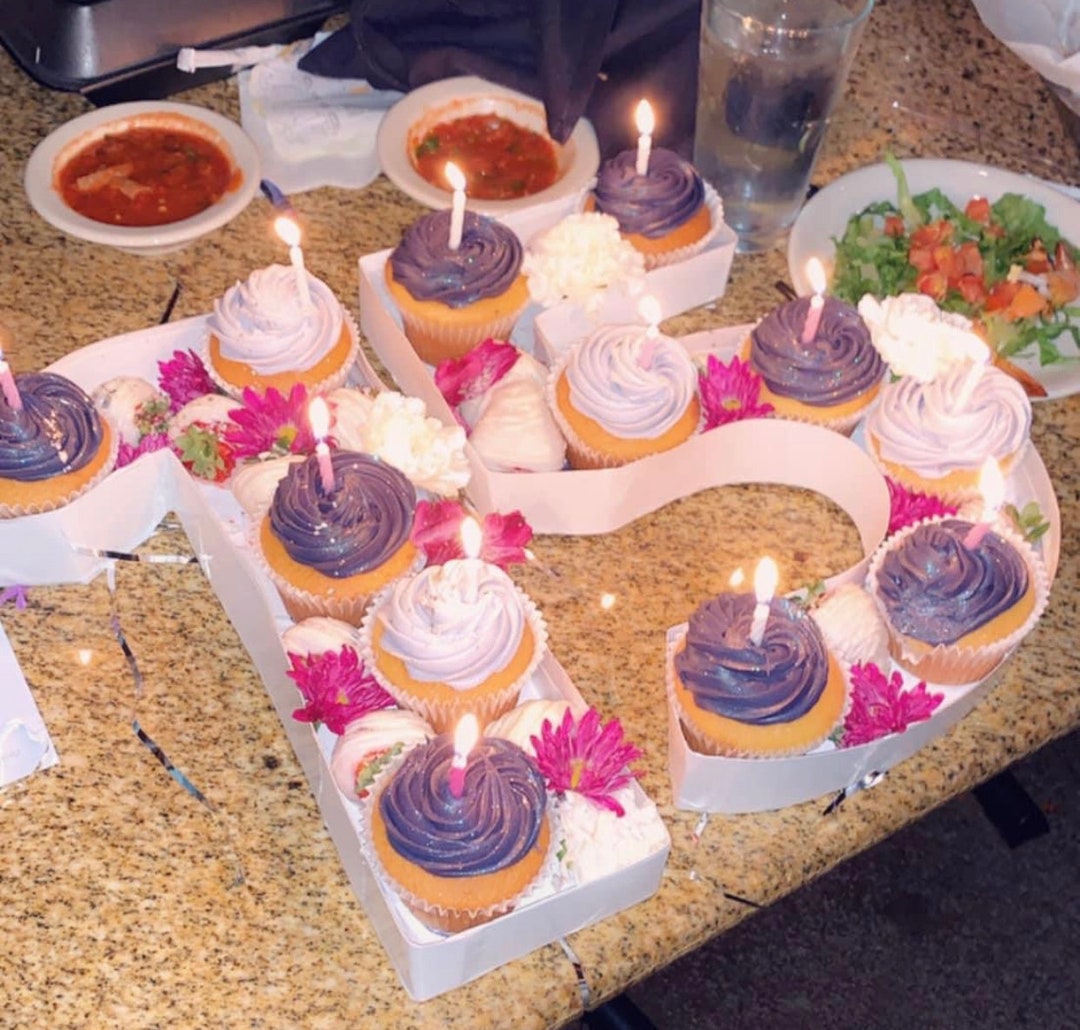 Fillable Handmade Boxes Numbers & Letters - Etsy