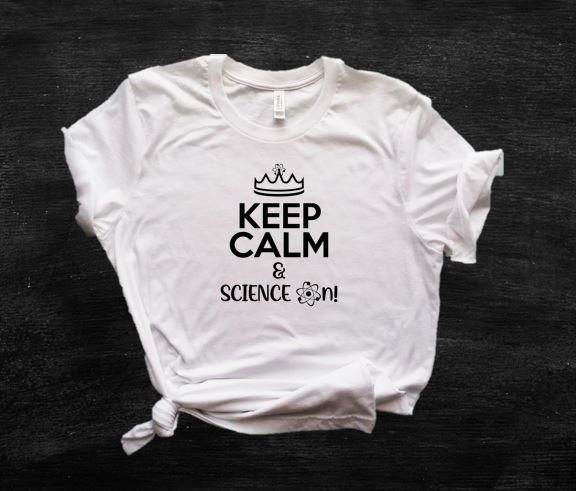 Keep Calm and Science on SVG & PNG Digital Download - Etsy