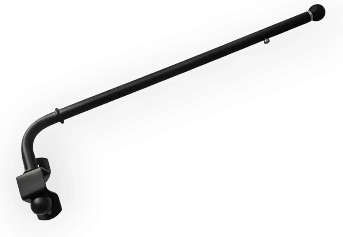 Curtain Drapery Arm Swingable Arm Adjustable Matt Black 30 - 50cm - Etsy