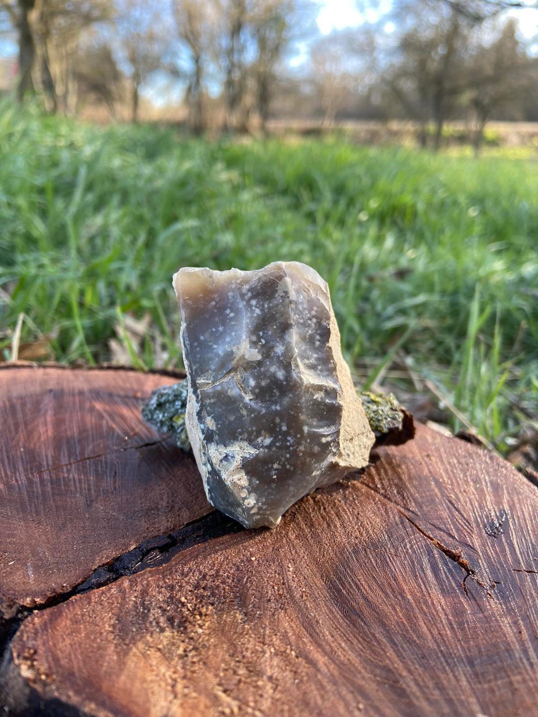 Natural Flint, Flint Stone. Meditation. Thunderstone. Firestone. Tool ...