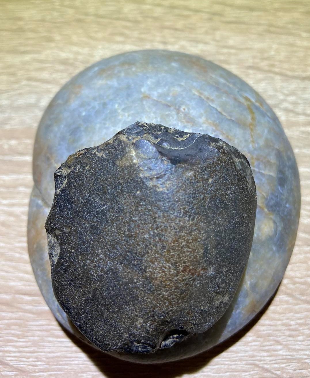 BLACK FLINT/ Extraordinary Rare Royal Raw Creamy Black Flintstone/ Fire ...