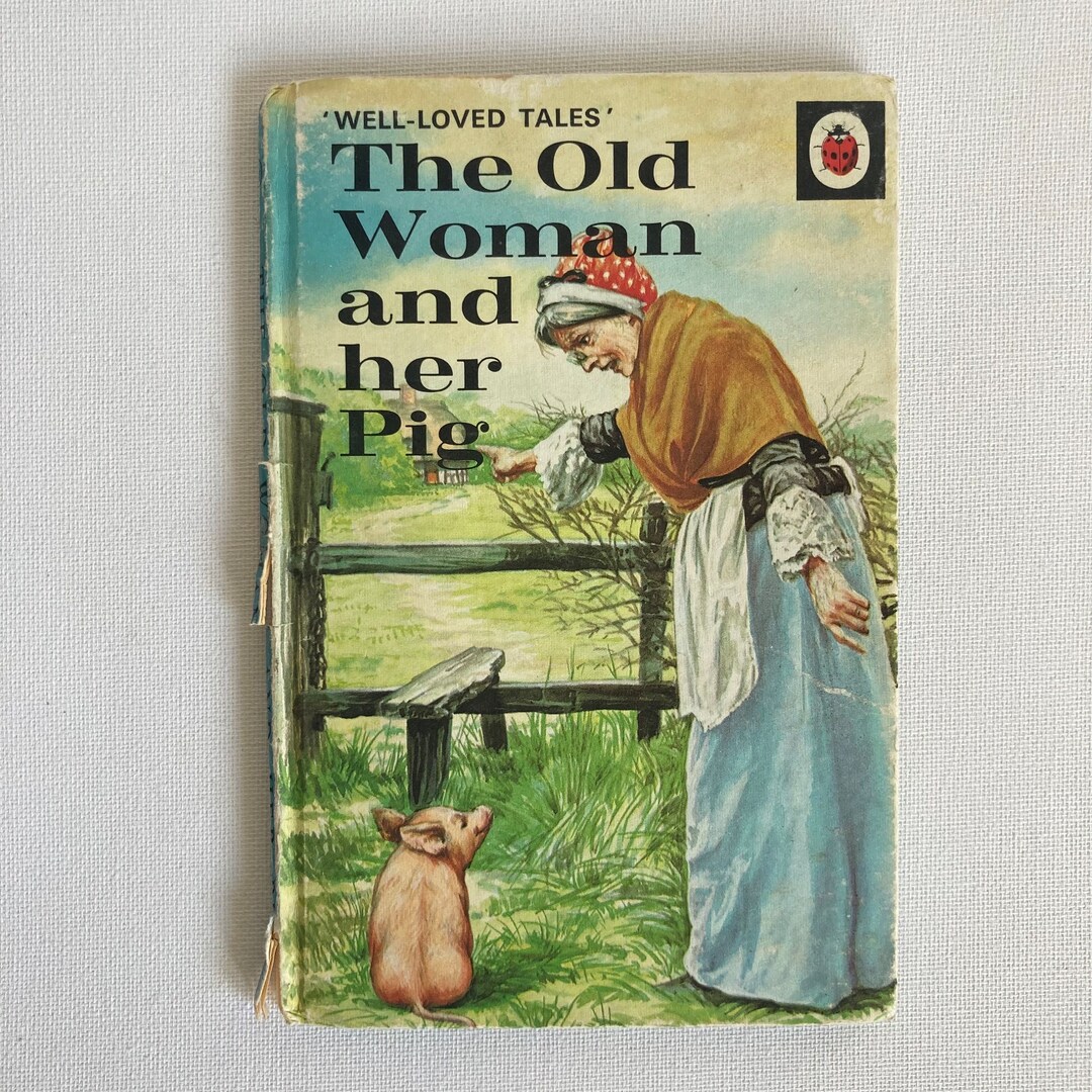 The Old Woman and Her Pig Vintage Ladybird Book Well-loved Tales Series ...
