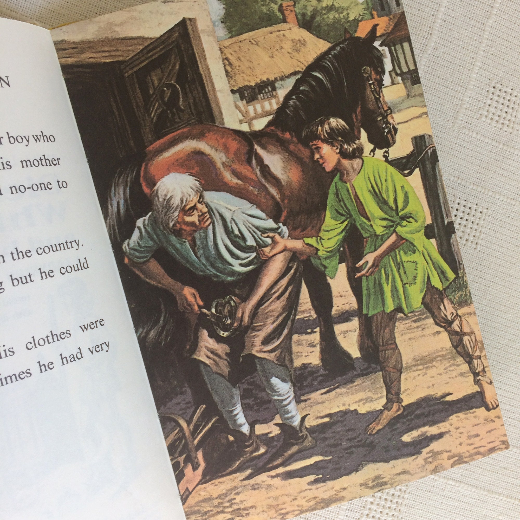 Dick Whittington And His Cat Vintage Ladybird Well Loved Etsy Uk