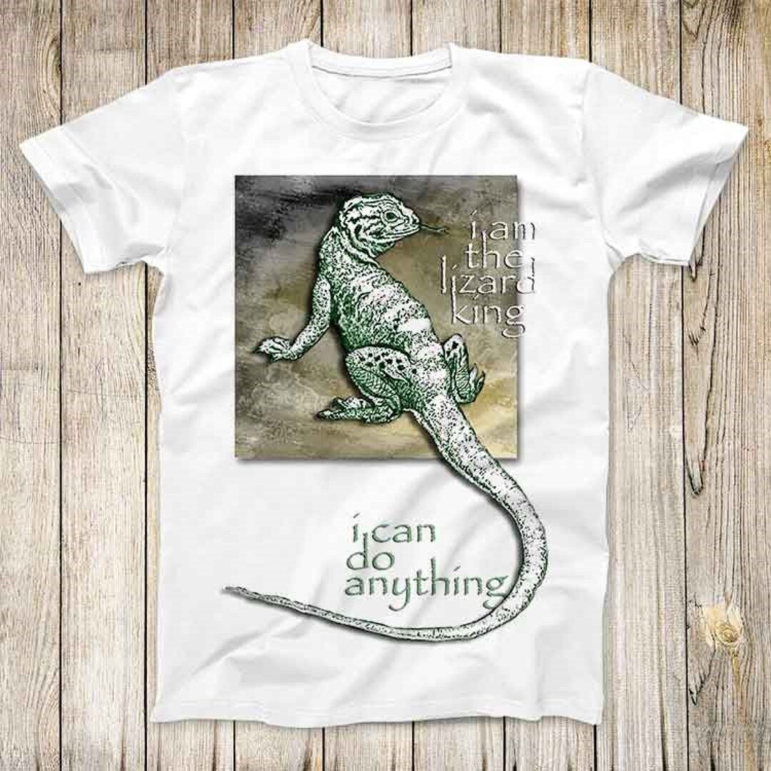 I Am the Lizard King Top Tee Best Cute Gift Mens Women Unisex T Shirt ...