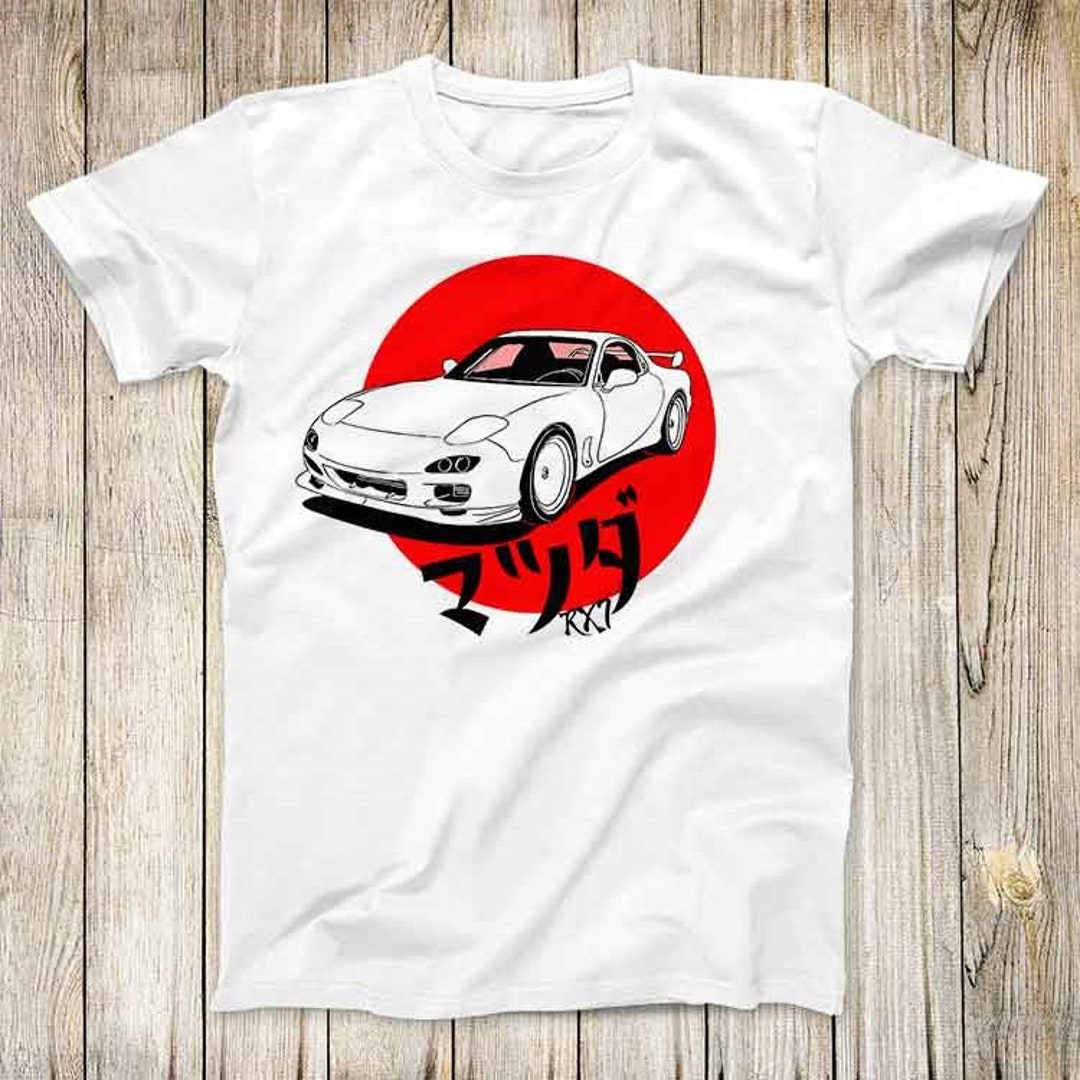 RX7 Japanese DTM Edition JDM Race Top Tee Best Cute Gift Men Women ...
