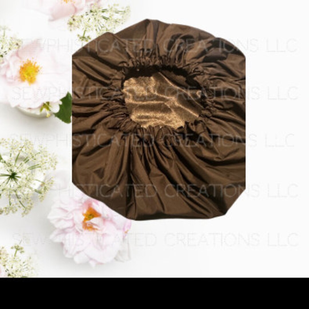 Satin Lined Shower Bonnet - Etsy