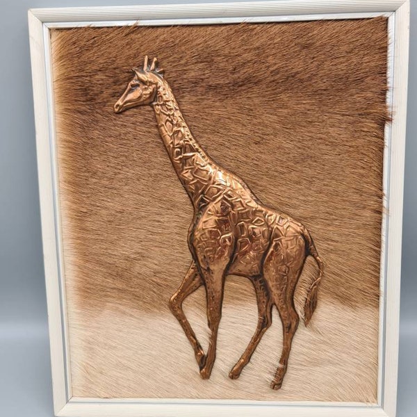 Copper Giraffe - Etsy