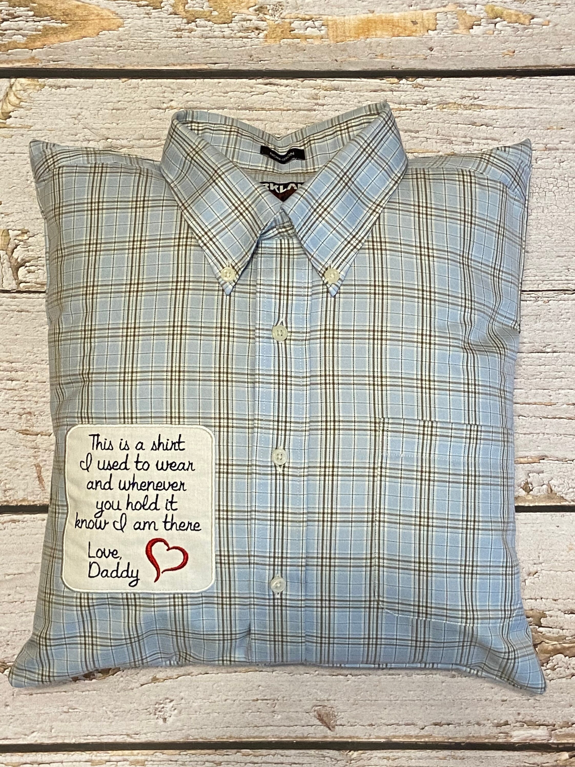 Memory Pillow Shirt Pillow Loss of Loved One Memorial | Etsy