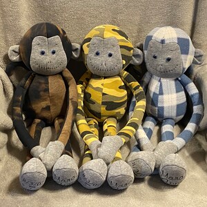 Memory Monkey; Memorial Gift; Loss of Loved One; Remembrance Gift ...