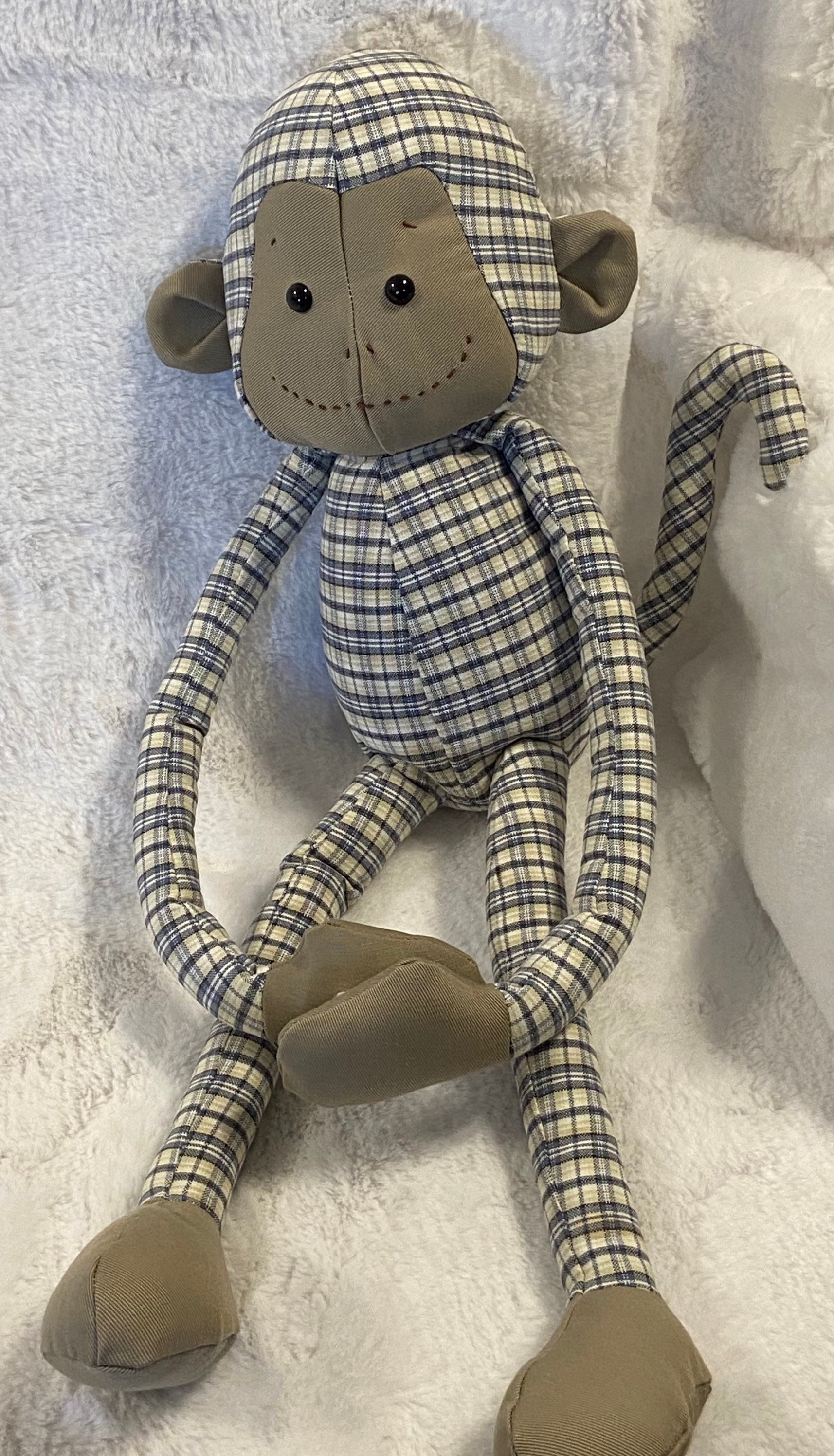 Memory Monkey Memorial Gift Loss of Loved One Made From | Etsy