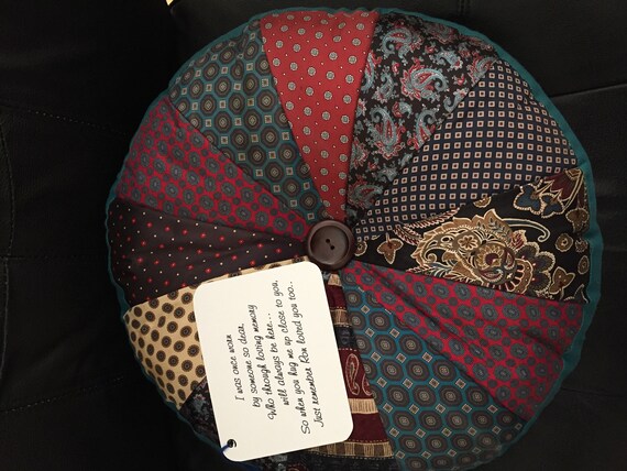 Memory pillow shirt pillow tie pillow loss of loved one | Etsy