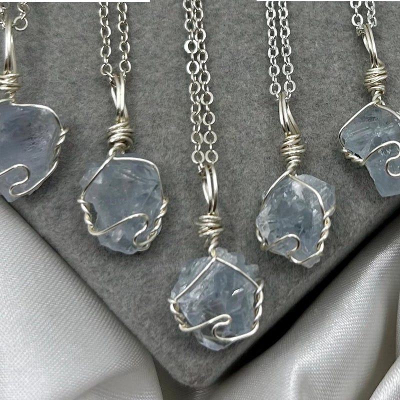 Blue Crystal Chain - Etsy