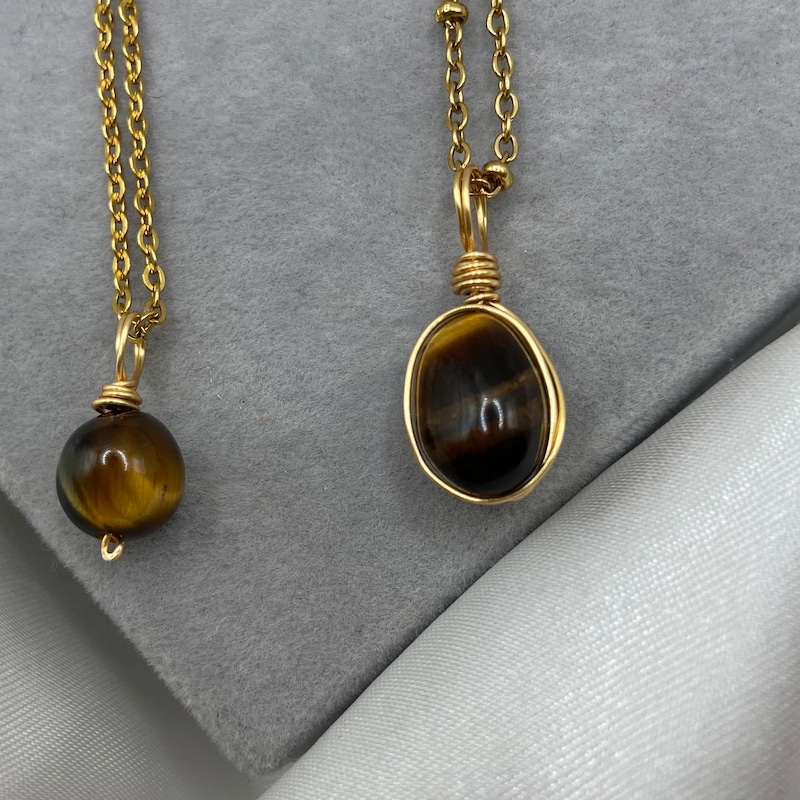 Red Tiger Copper Necklace - Etsy UK