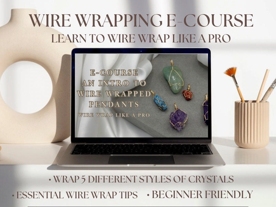 Cursus draadwikkelen Video-tutorial draadwikkelen Hoe je kristallen ...