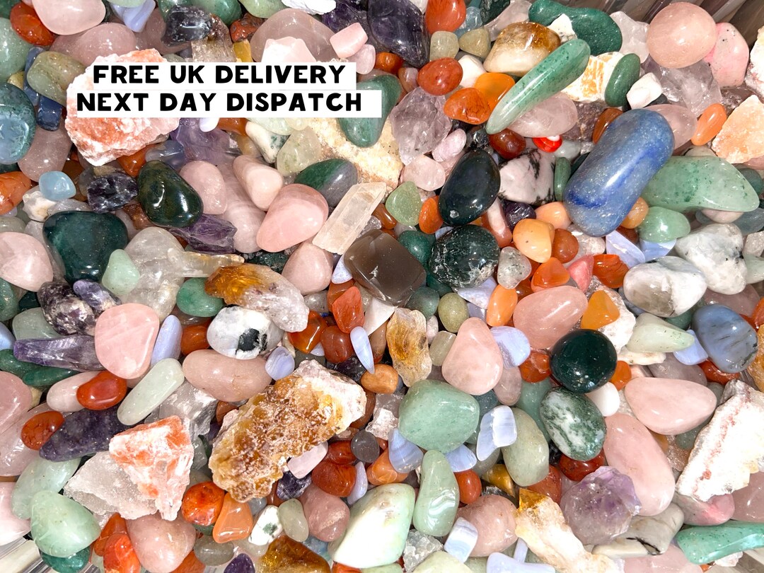 Crystal Mystery Scoop Healing Crystal Confetti, Lucky Dip Crystal ...