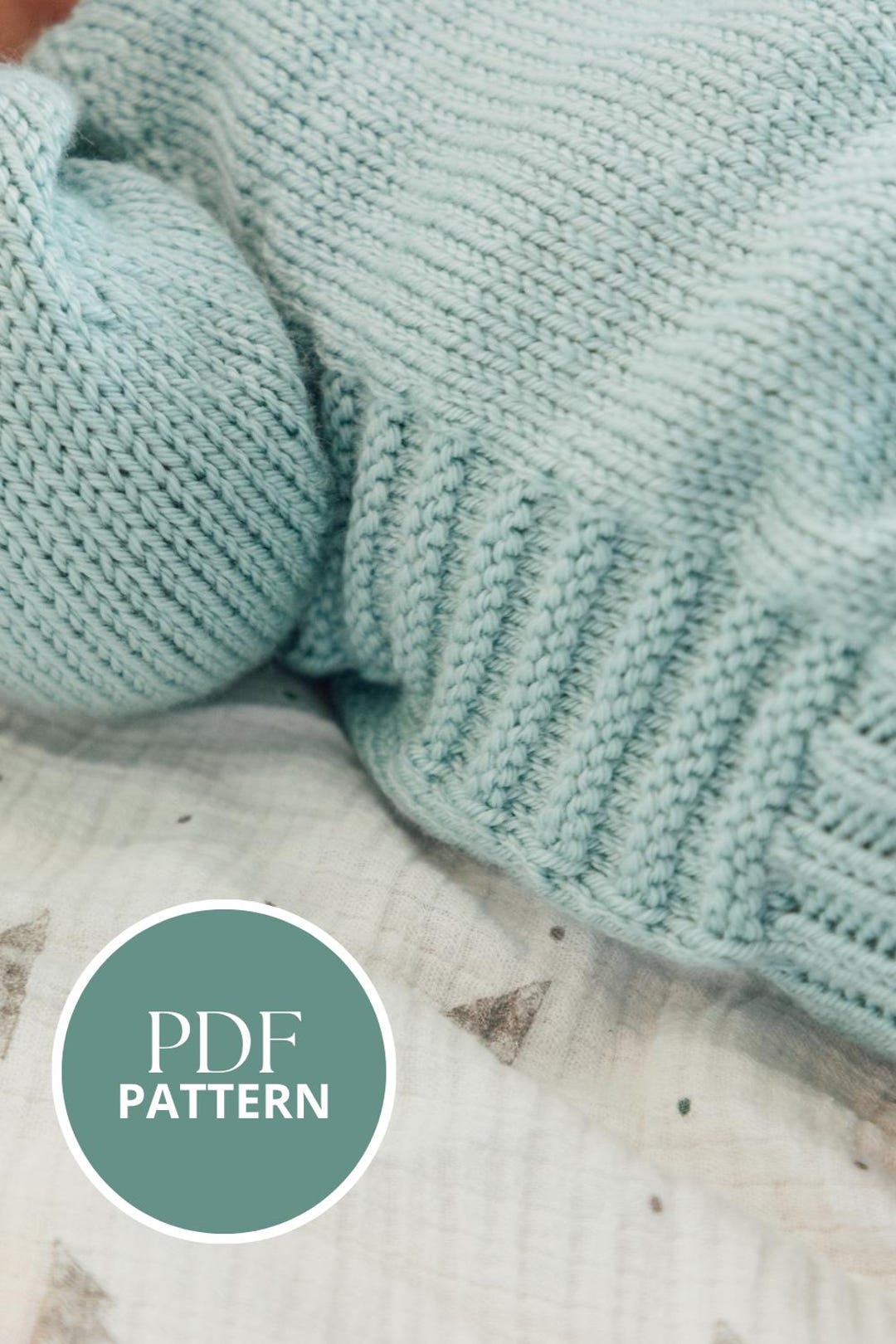 Baby Sweater Knitting Pattern | Knitted Crewneck Pullover | Infant ...